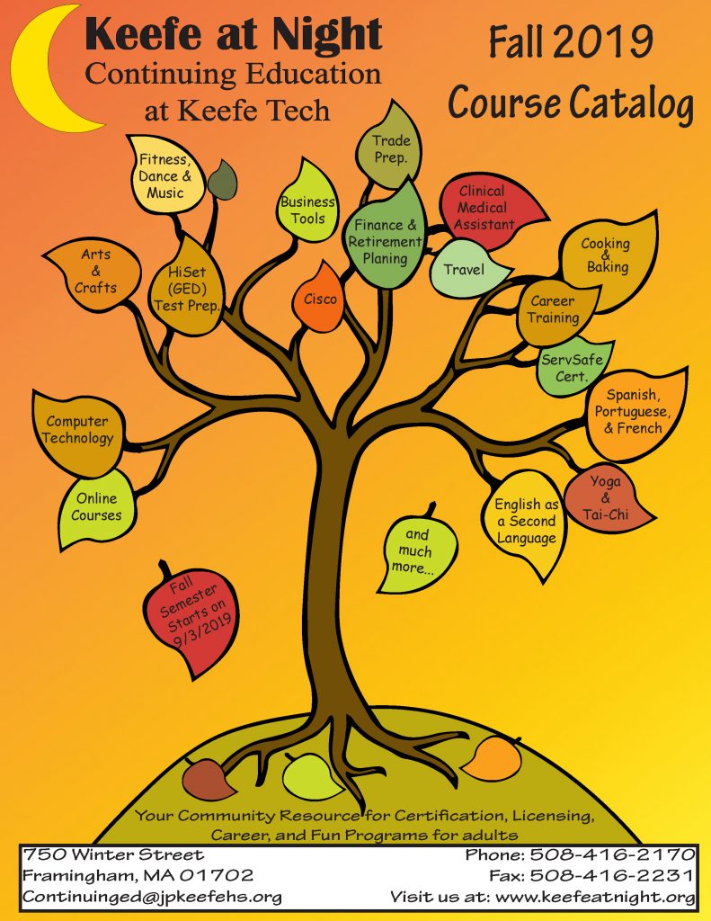 Fall 2019 Cover - Keefe at Night